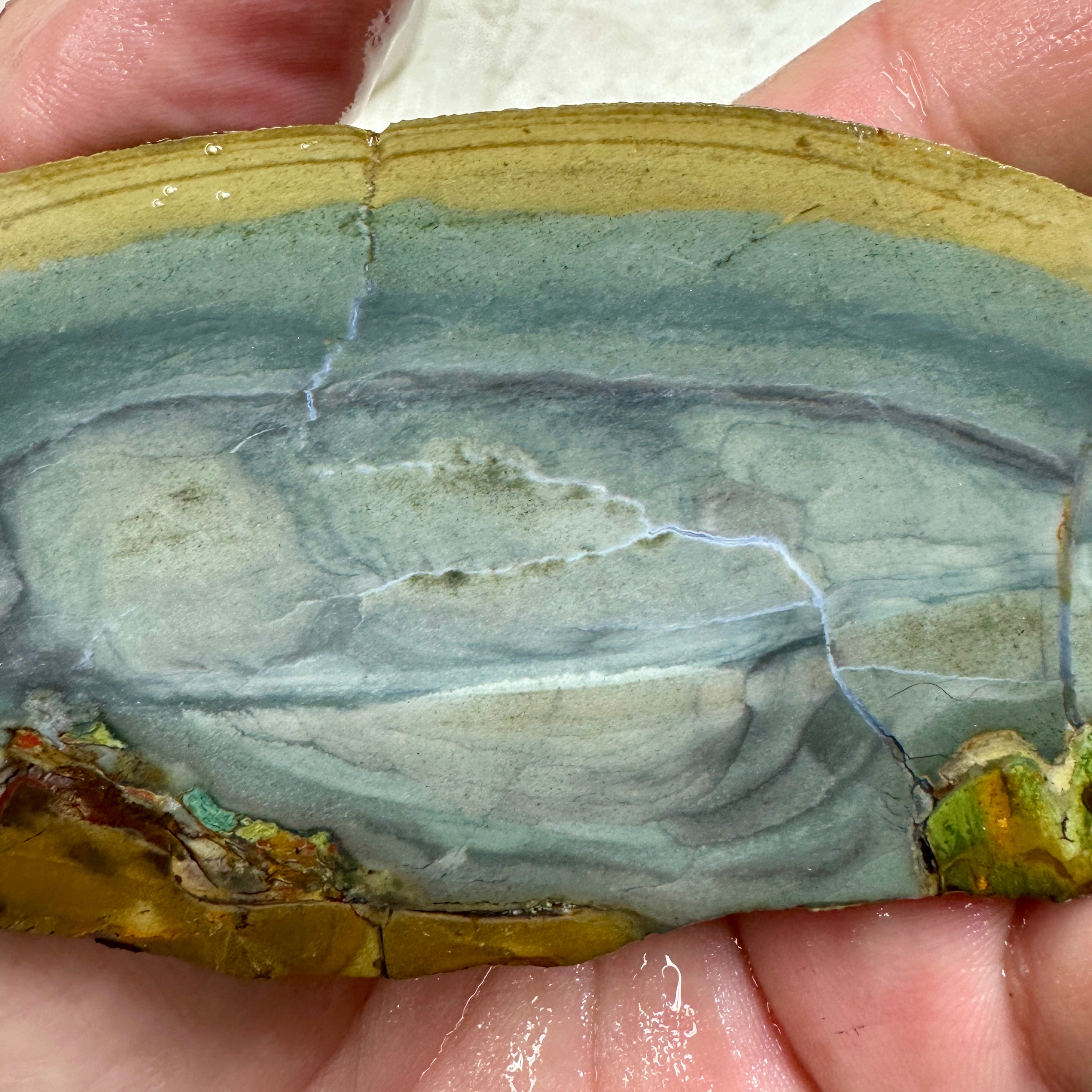 ECHO RIDGE JASPER Slab - 105 grams – SilverHill Lapidary