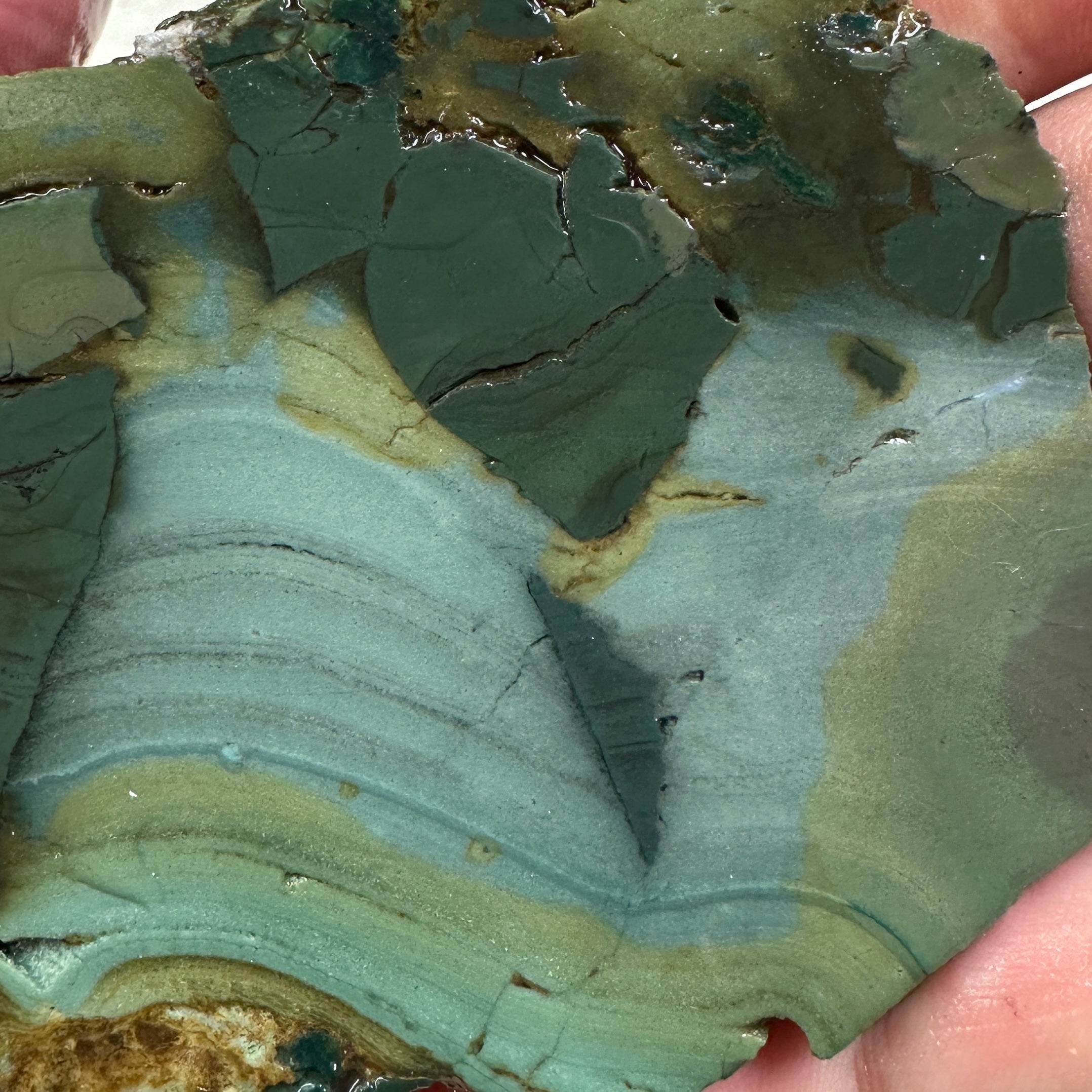 ECHO RIDGE JASPER Slab - 141 grams – SilverHill Lapidary