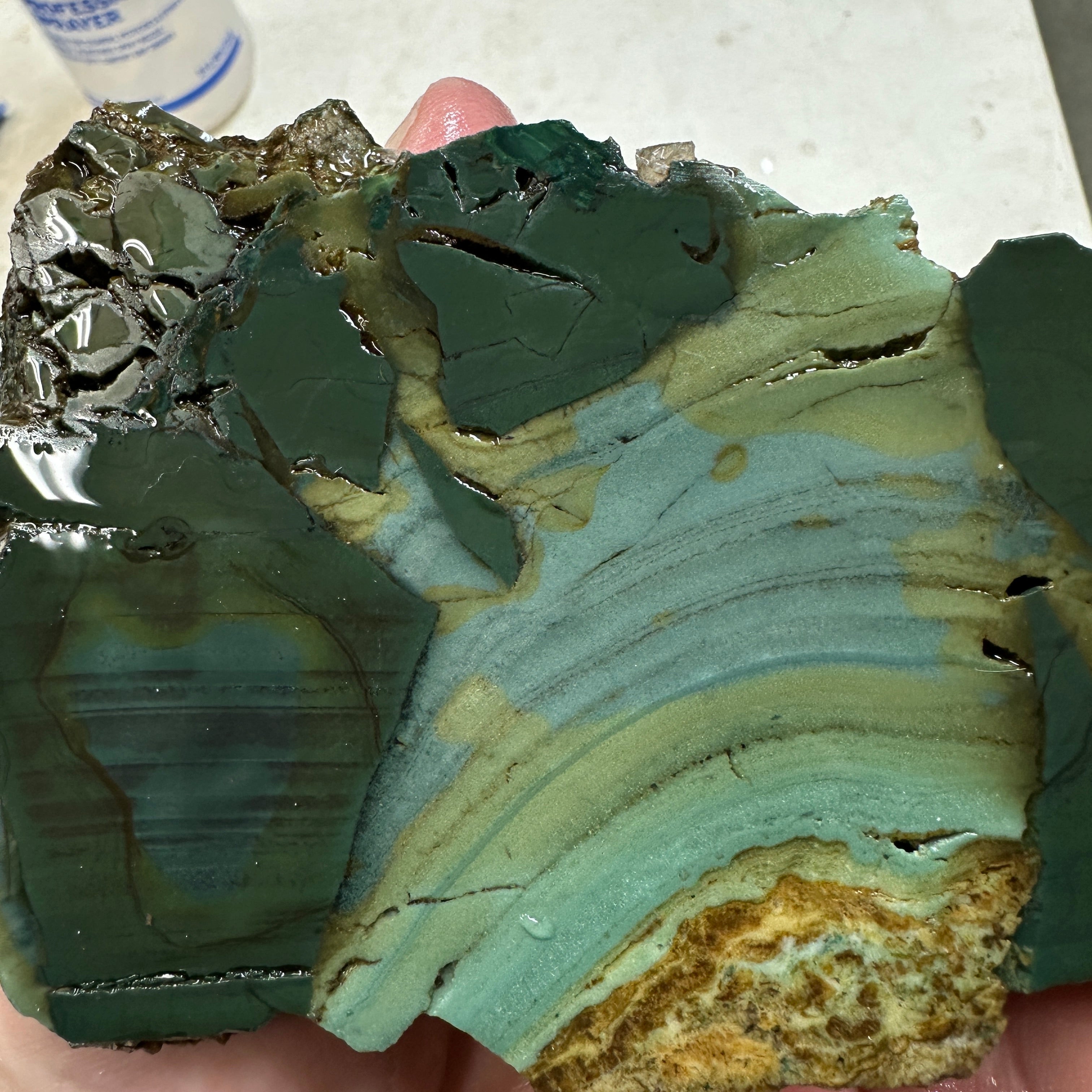 ECHO RIDGE JASPER Slab - 136 grams – SilverHill Lapidary