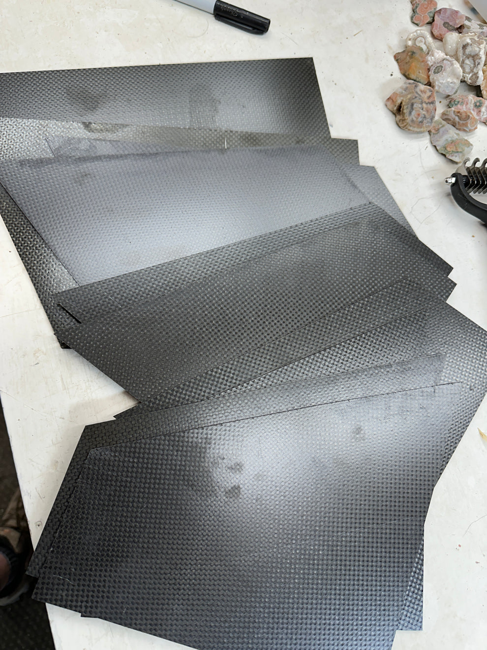CARBON FIBER Backing Board – SilverHill Lapidary